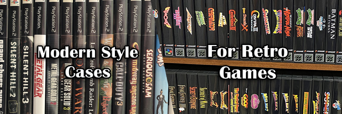 Gaming Relics - Cases and Stands to Protect and Display Your Retro Games