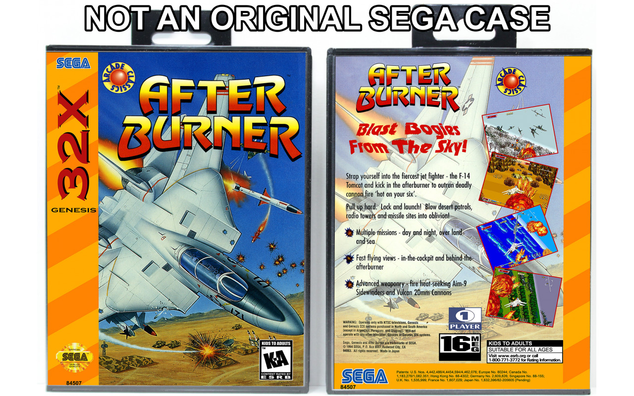 Gaming Relics - Sega - Sega 32X - After Burner