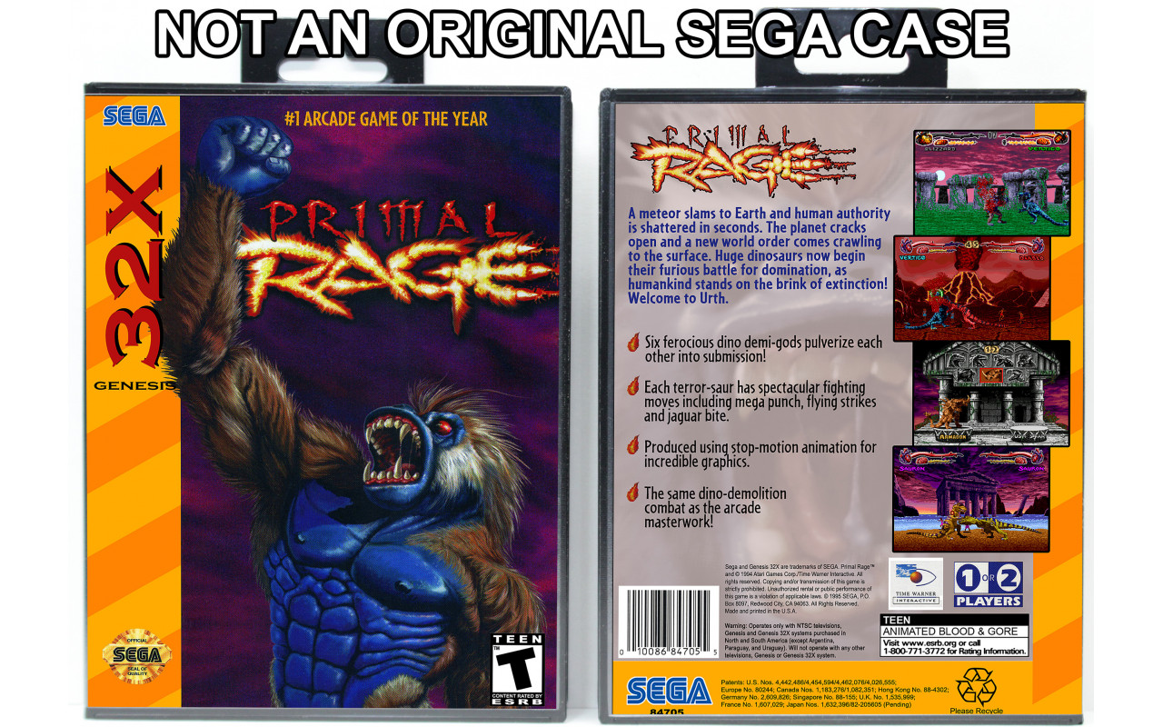 Gaming Relics - Primal Rage
