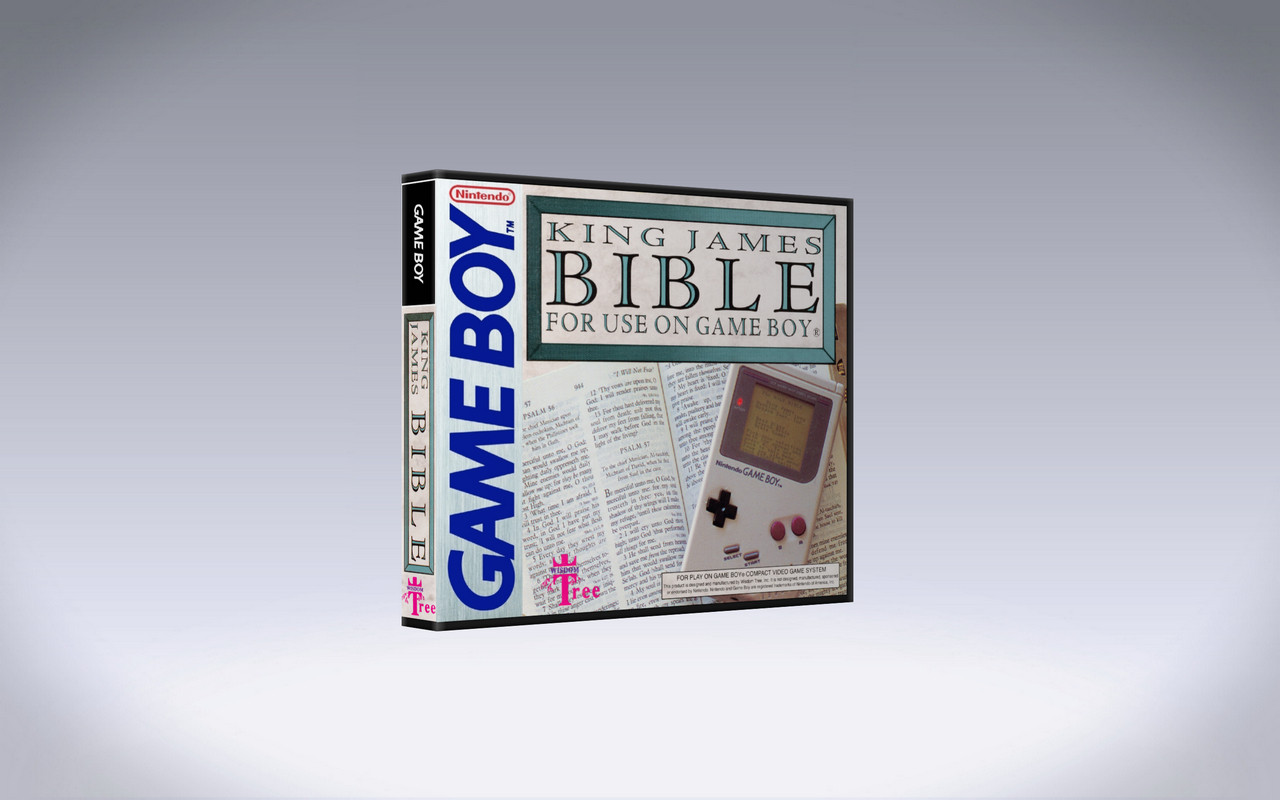 Gaming Relics - Game Boy & Color - King James Bible (Wisdom Tree)