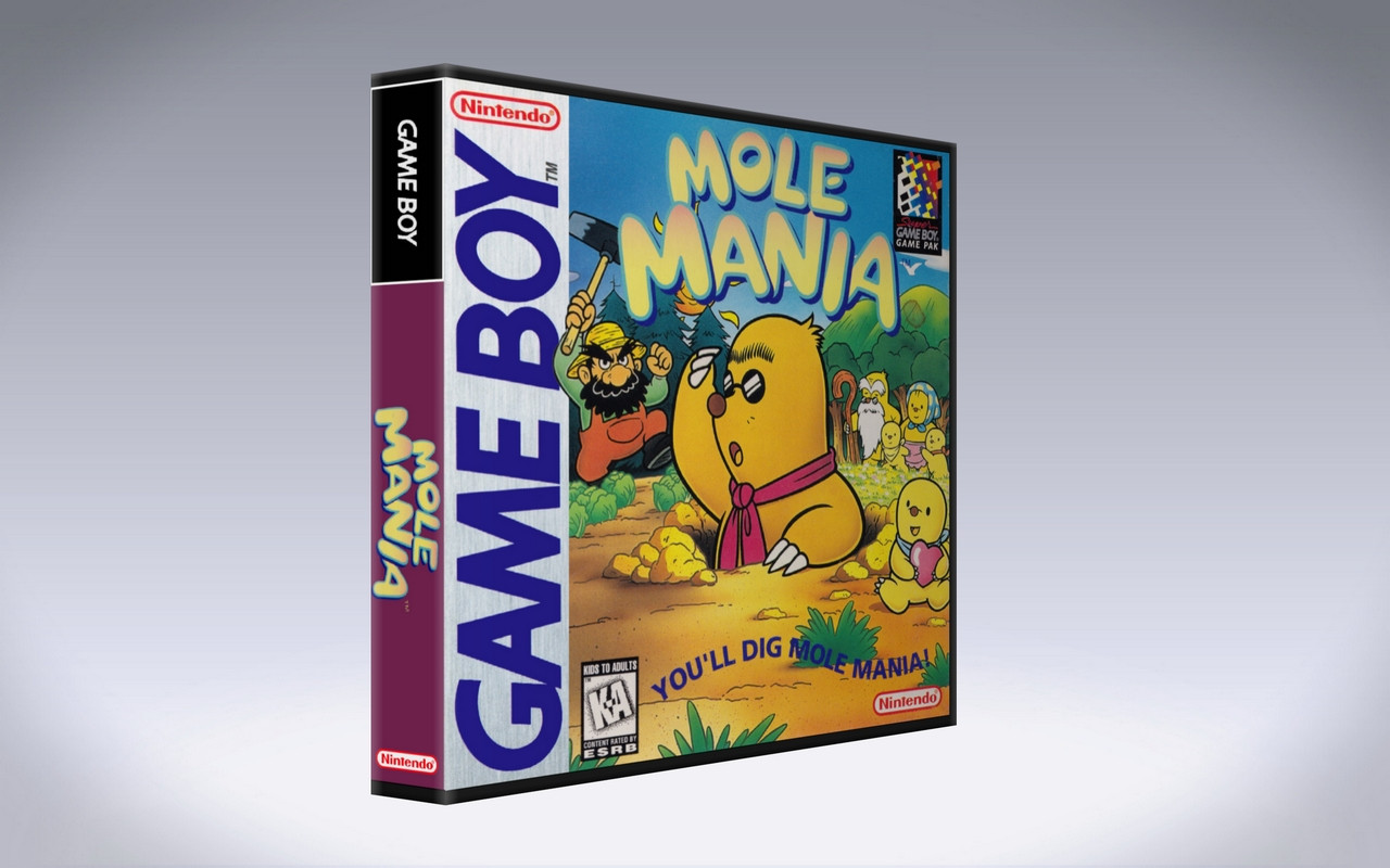 Gaming Relics - Game Boy & Color - Mole Mania