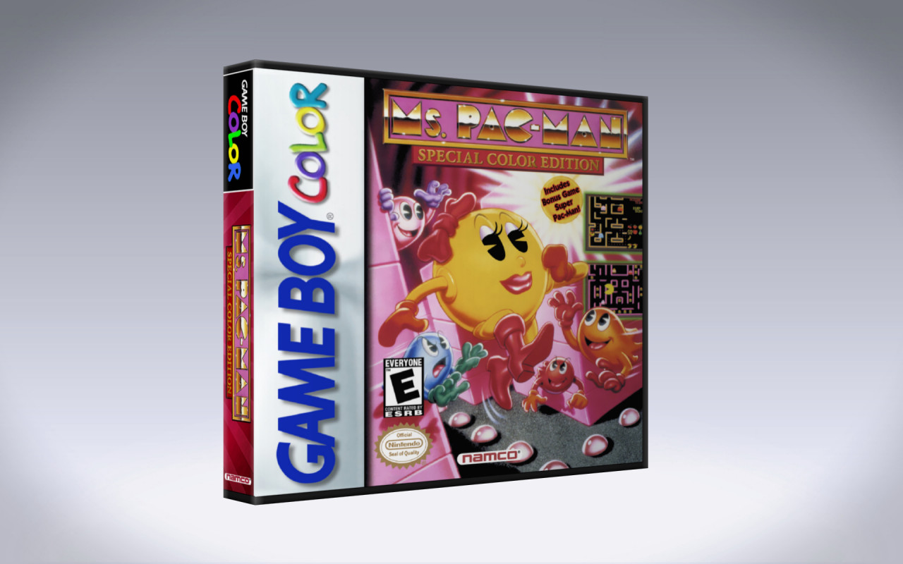 Gaming Relics - Game Boy & Color - Ms. Pac-Man Special Color Edition