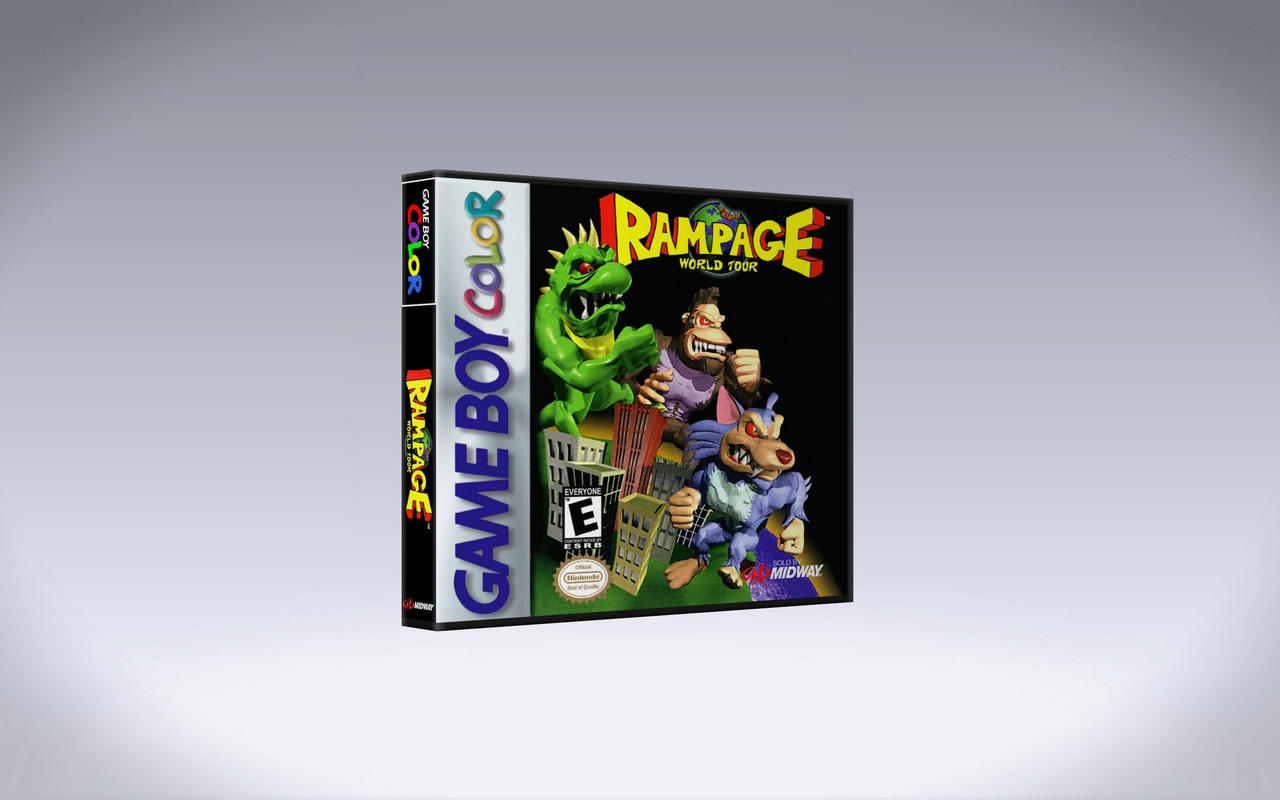 Gaming Relics - Game Boy & Color - Rampage: World Tour