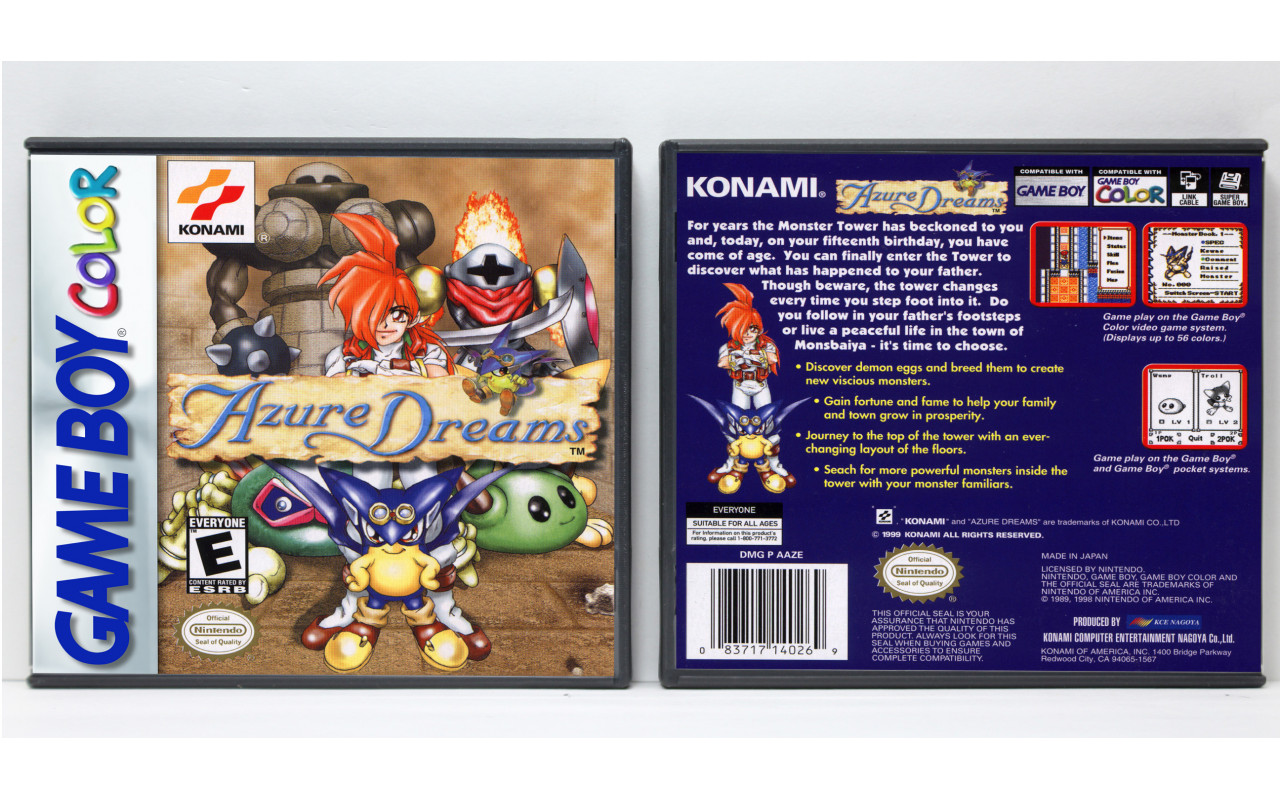 Gaming Relics - Game Boy & Color - Azure Dreams