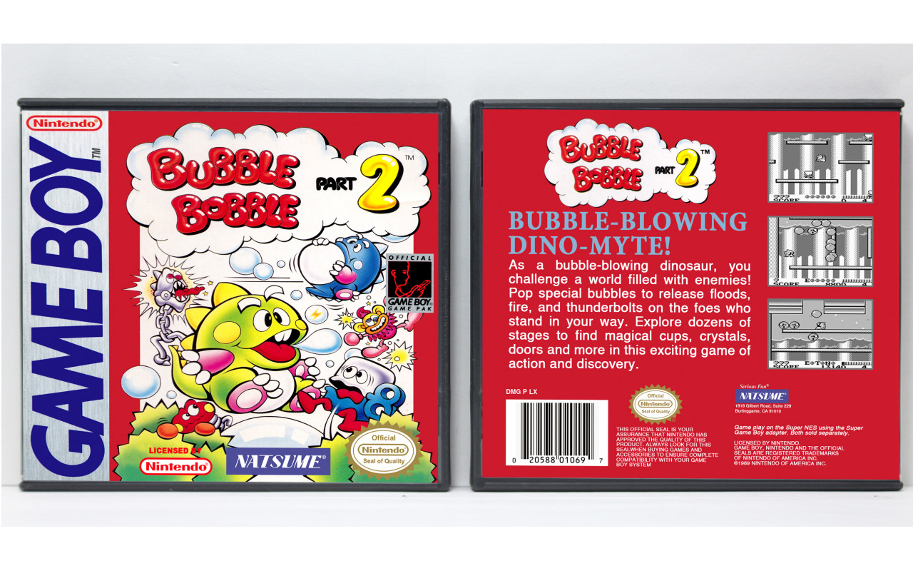 Gaming Relics - Game Boy & Color - Bubble Bobble: Part 2