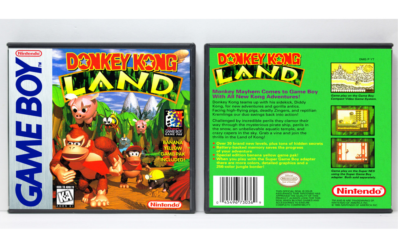 Gaming Relics - Game Boy & Color - Donkey Kong Land