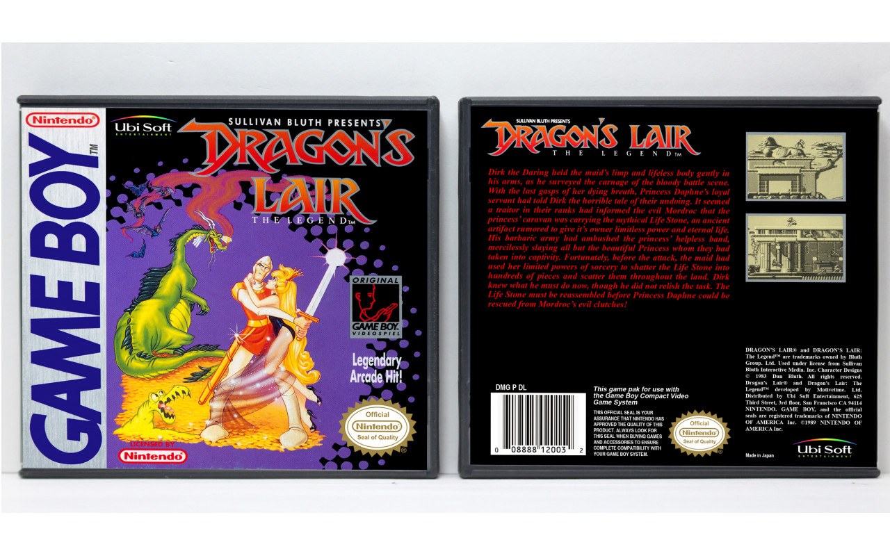 Gaming Relics - Game Boy & Color - Dragon's Lair