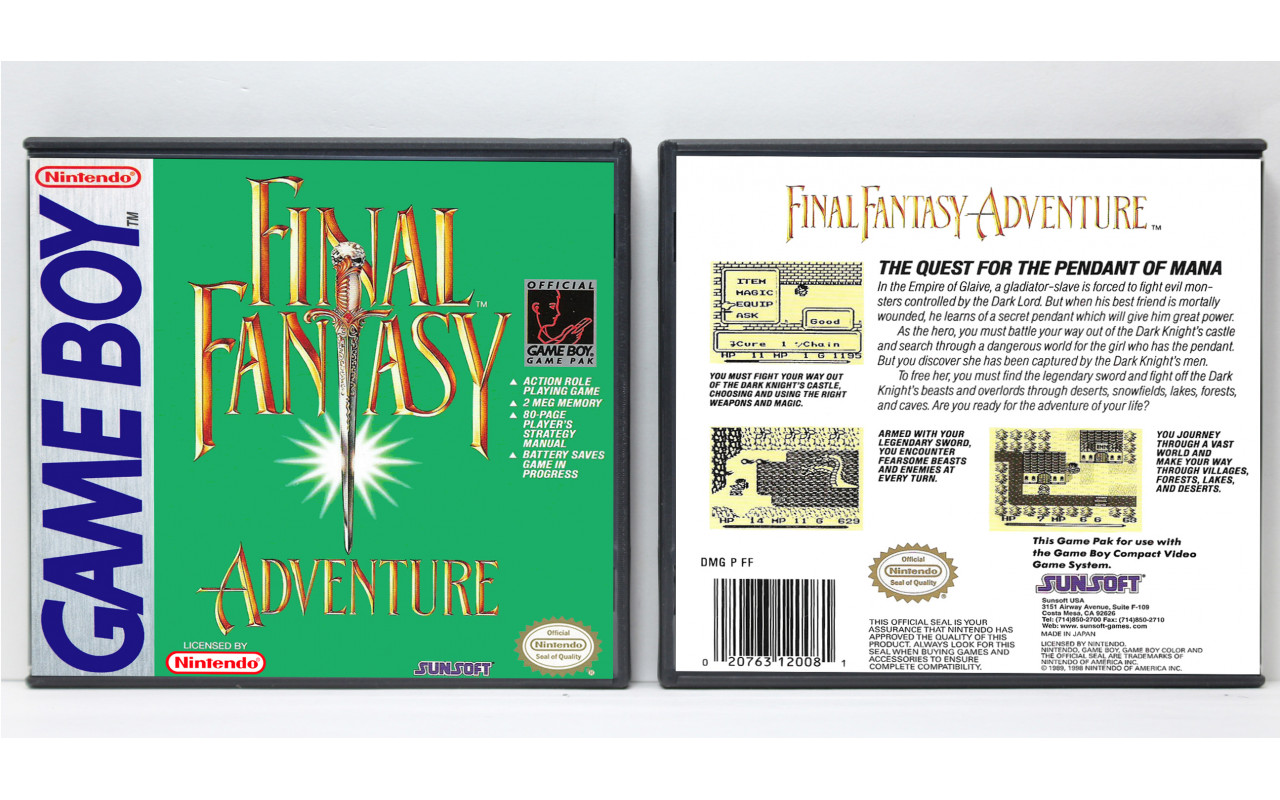 Gaming Relics - Game Boy & Color - Final Fantasy Adventure