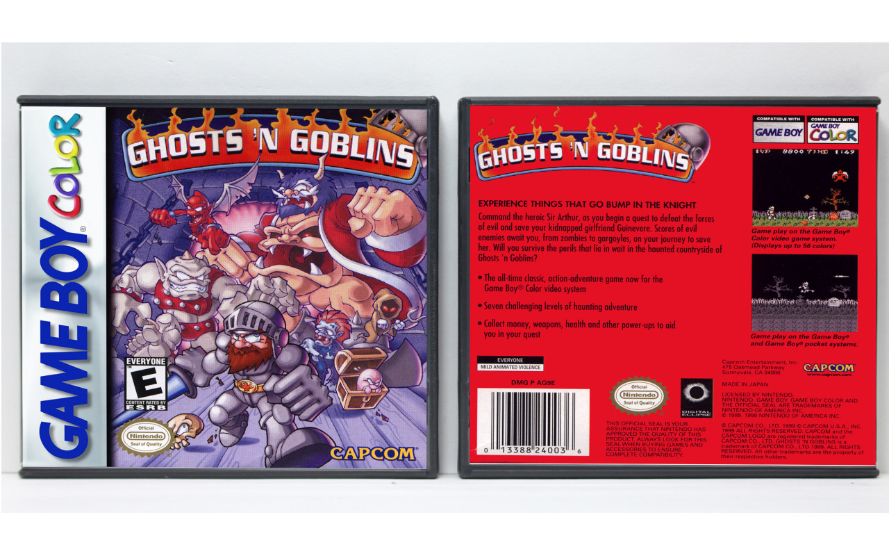 Gaming Relics - Game Boy & Color - Ghosts 'N Goblins