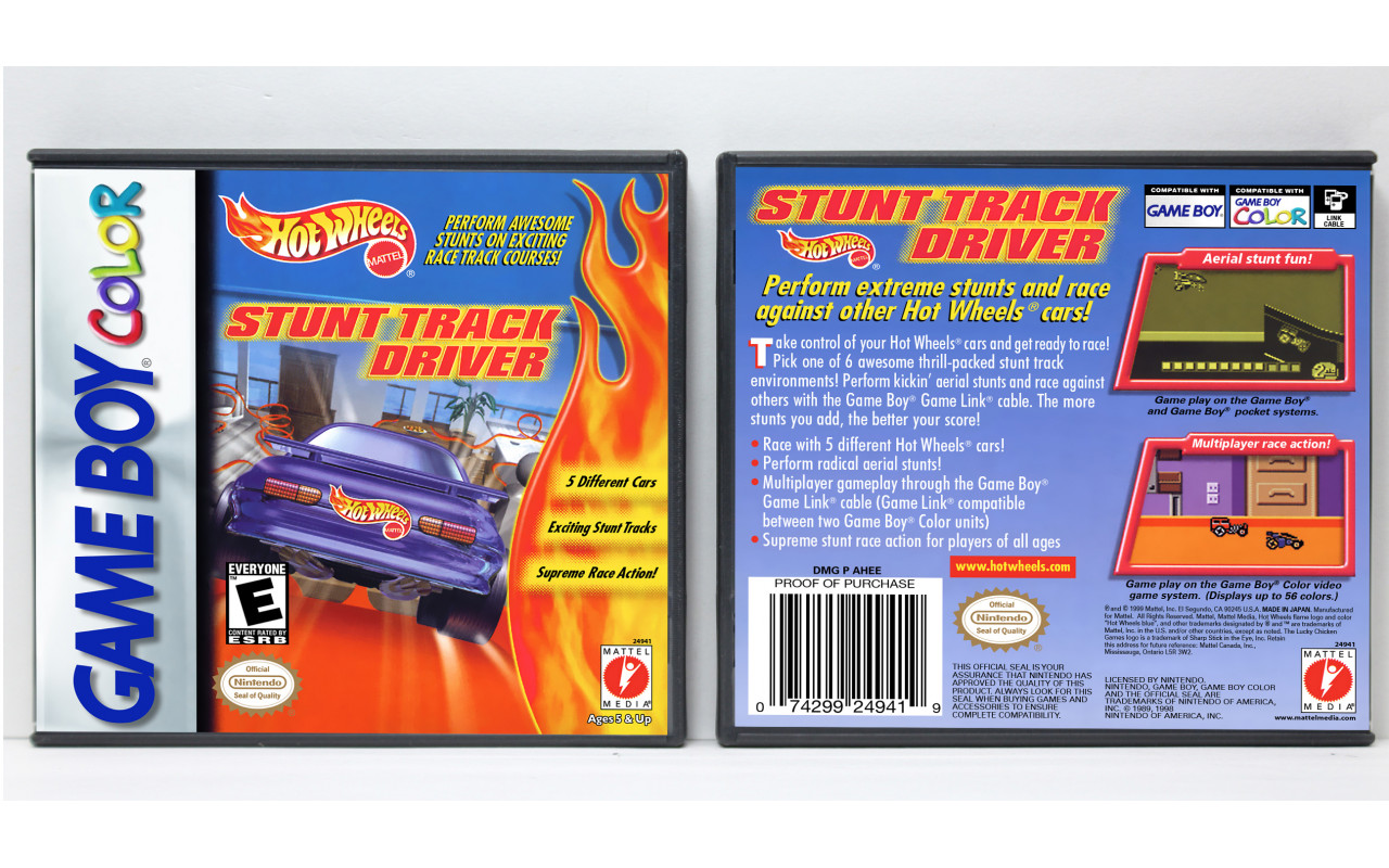 Gaming Relics - Game Boy & Color - Hot Wheels Stunt Track Driver
