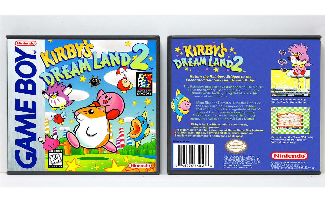 Gaming Relics - Game Boy & Color - Kirby's Dream Land 2