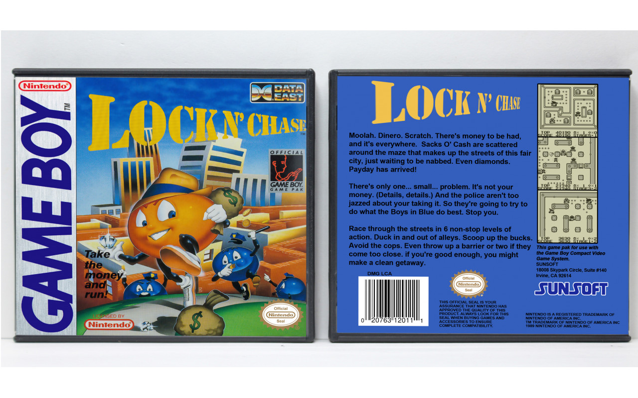 Gaming Relics - Game Boy & Color - Lock N' Chase