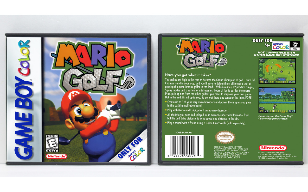 Gaming Relics - Game Boy & Color - Mario Golf