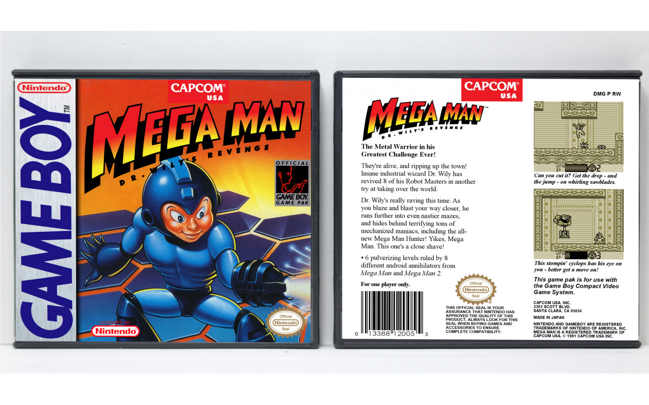 Gaming Relics - Game Boy & Color - Mega Man: Dr. Wily's Revenge