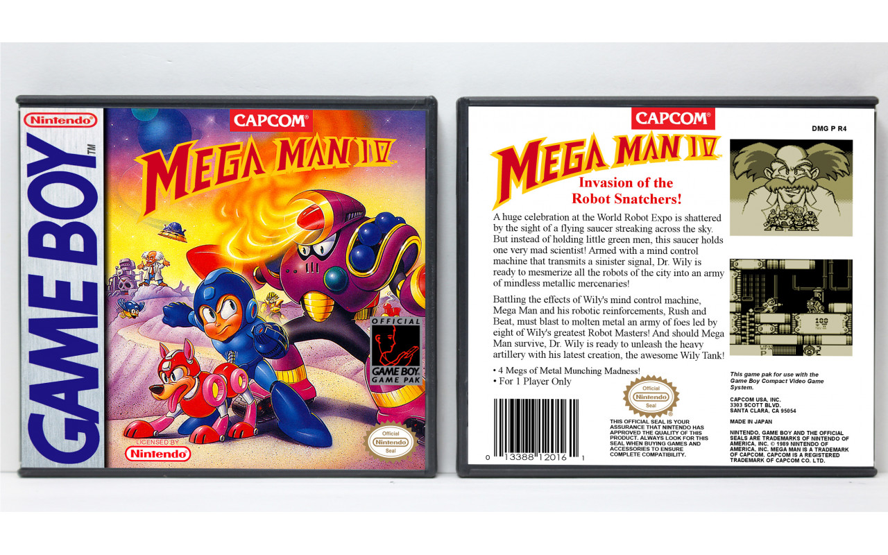 Gaming Relics - Game Boy & Color - Mega Man IV