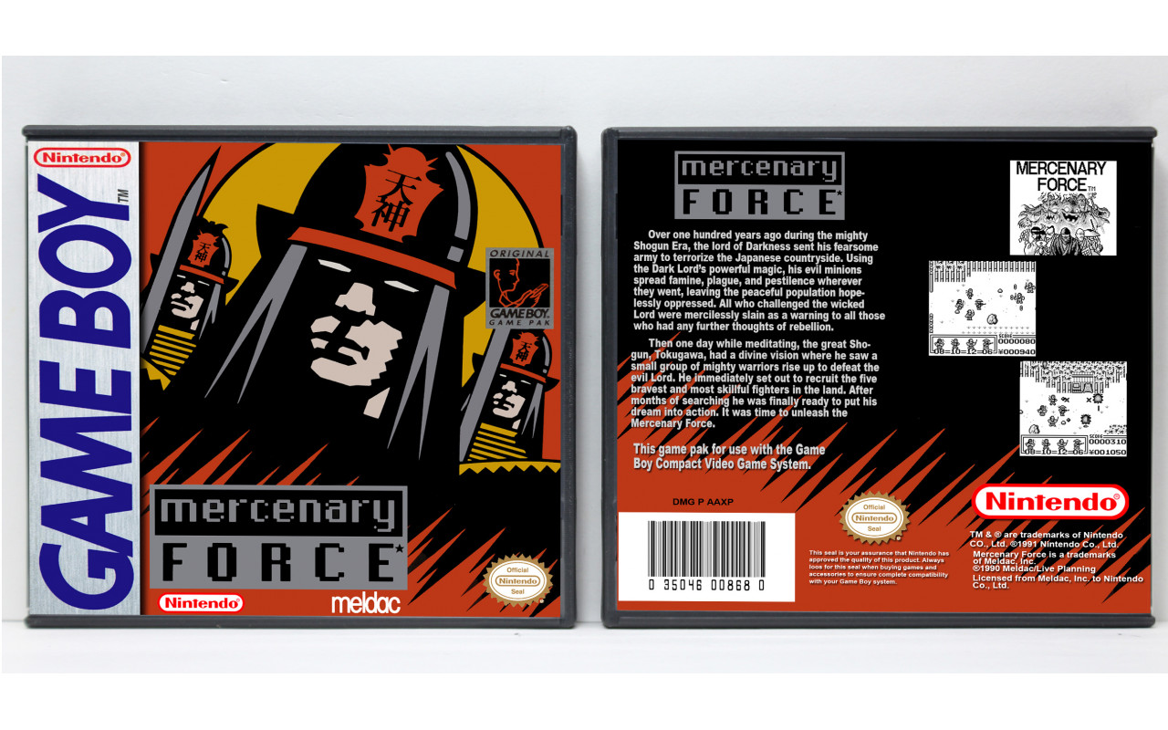 Gaming Relics - Game Boy & Color - Mercenary Force
