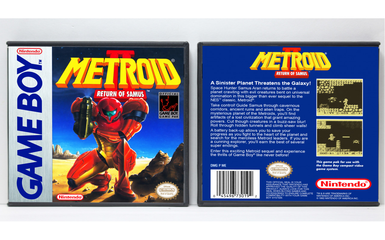 Gaming Relics - Game Boy & Color - Metroid II: Return of Samus