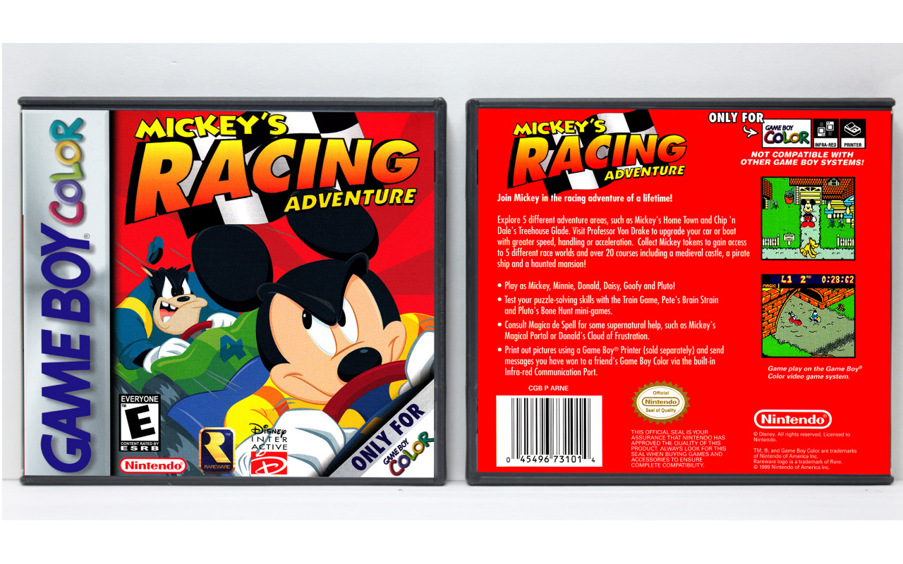 Gaming Relics - Game Boy & Color - Mickey's Racing Adventure