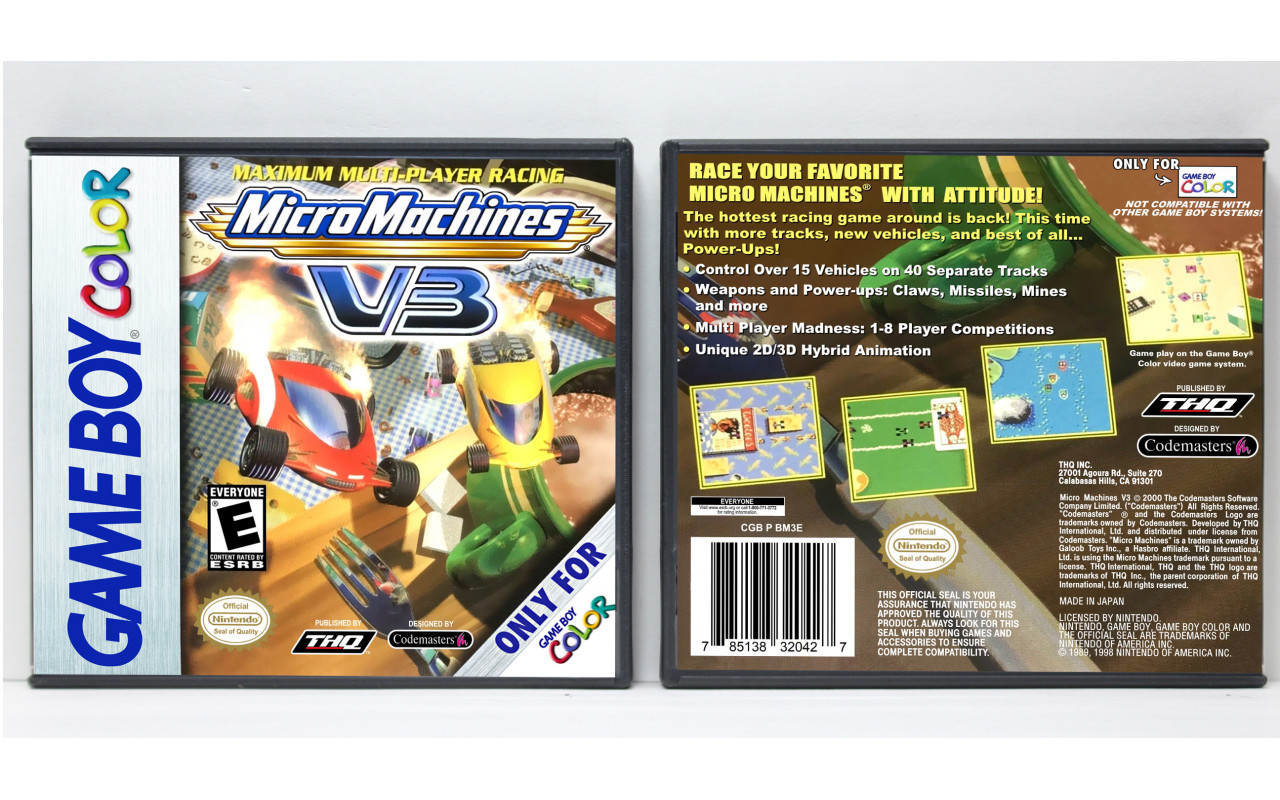 Gaming Relics - Game Boy & Color - Micro Machines V3