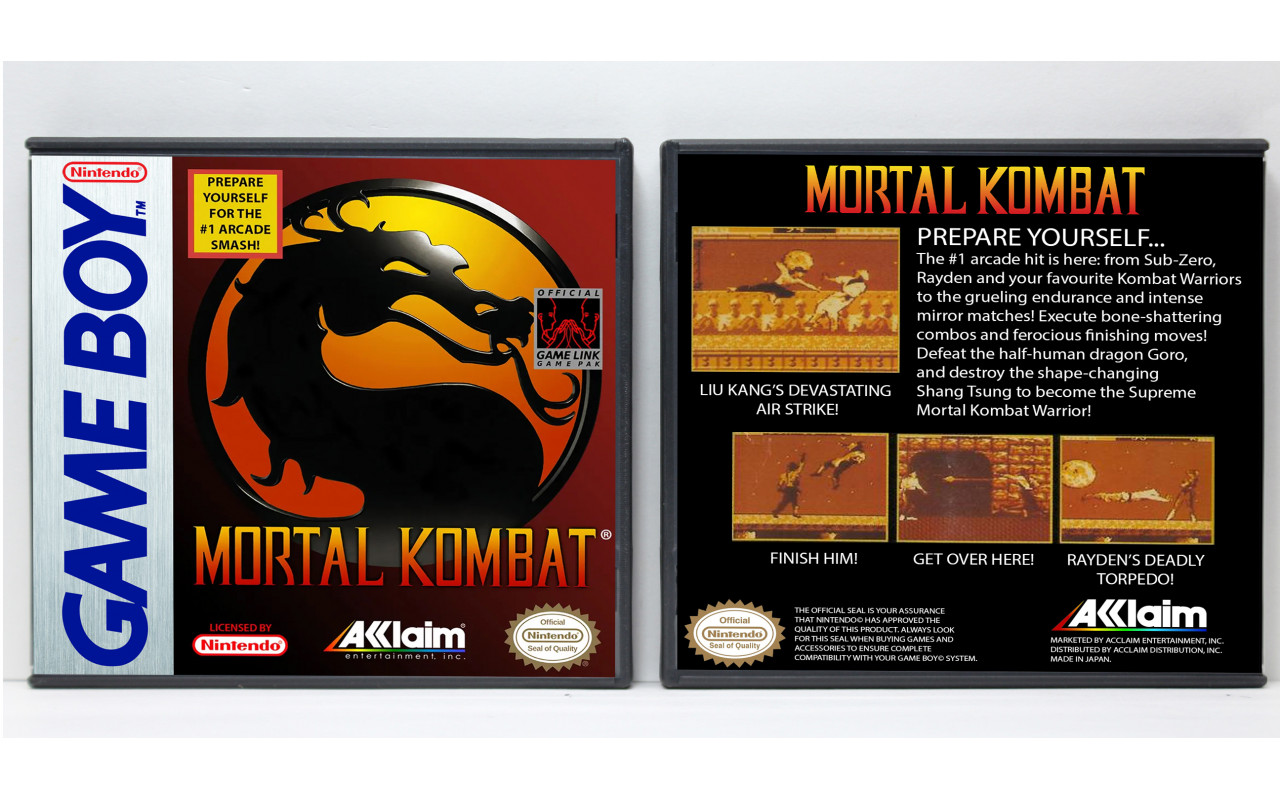 Gaming Relics - Game Boy & Color - Mortal Kombat