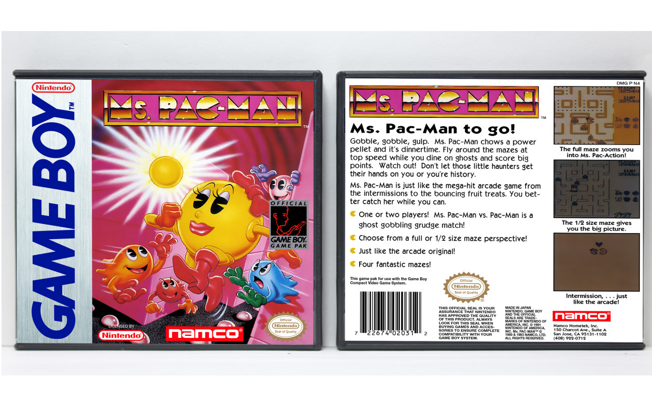 Gaming Relics - Game Boy & Color - Ms. Pac-Man