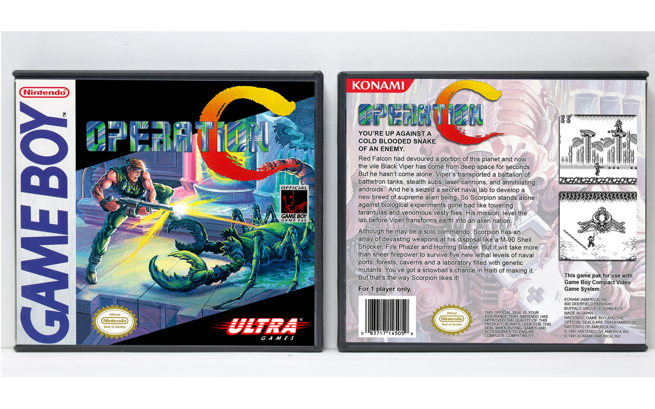 Gaming Relics - Game Boy & Color - Operation C