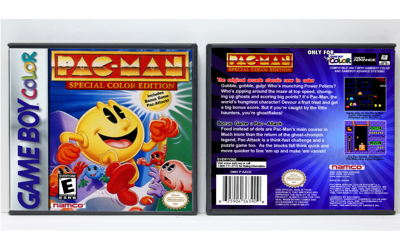 Gaming Relics - Game Boy & Color - Pac-Man: Special Color Edition
