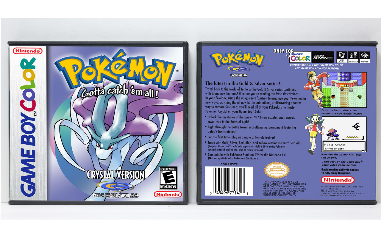 Gaming Relics - Game Boy & Color - Pokemon (Crystal Version)