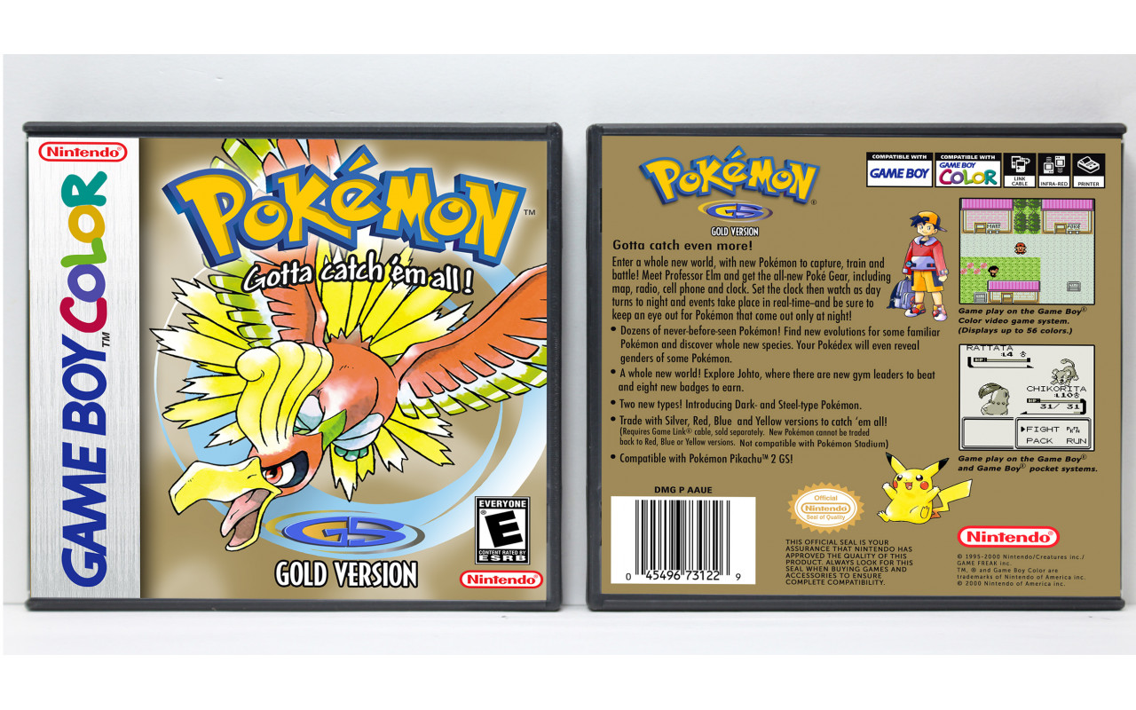 Gaming Relics - Game Boy & Color - Pokemon (Gold Version)