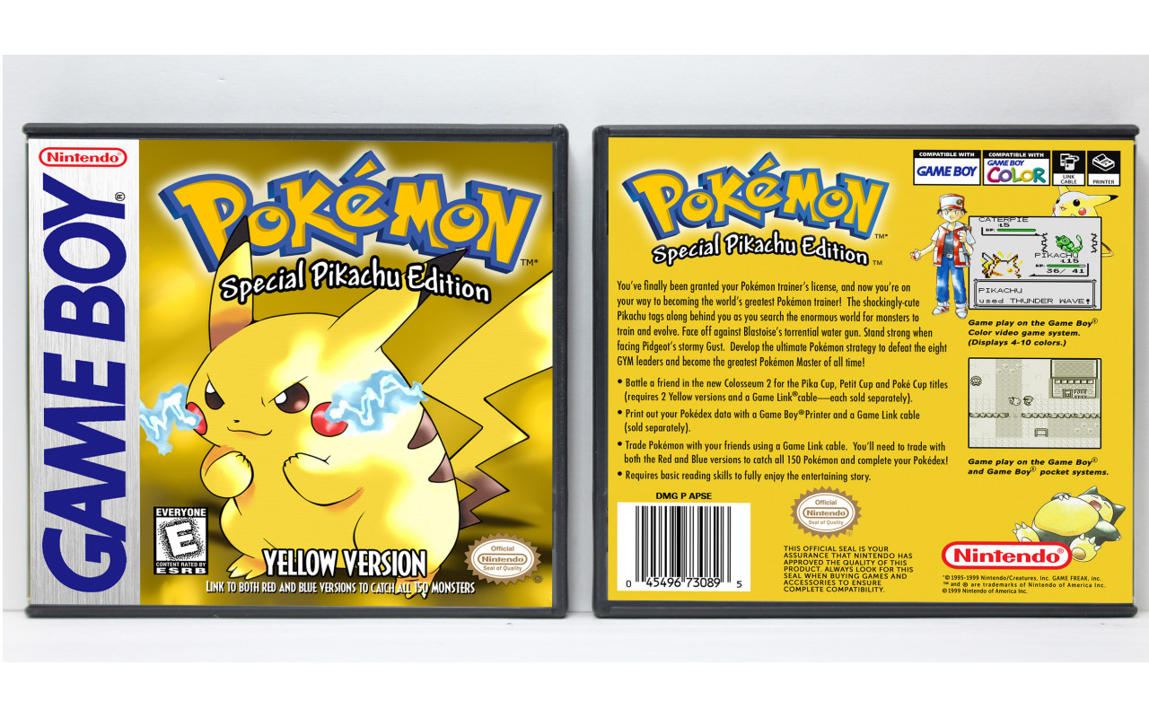 Gaming Relics - Game Boy & Color - Pokemon (Yellow Version)