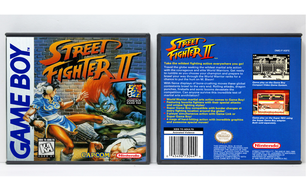 Gaming Relics - Game Boy & Color - Street Fighter II