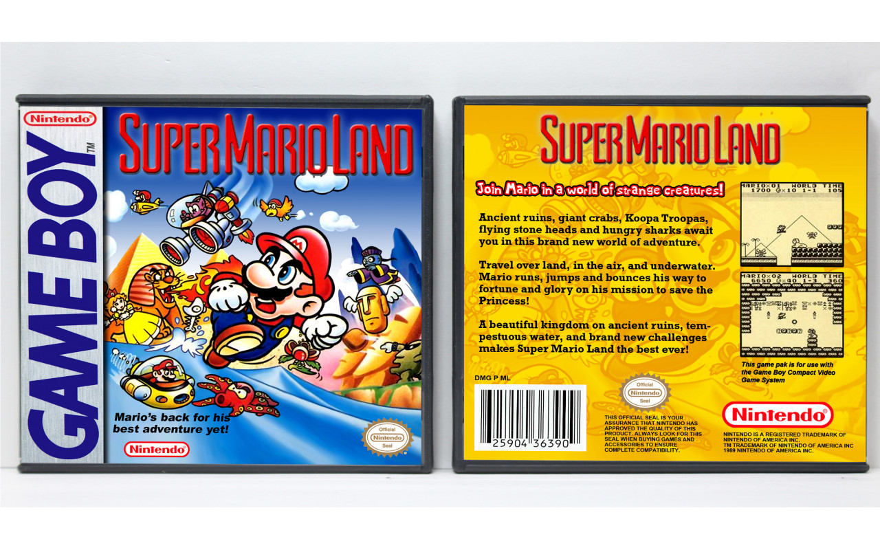 Gaming Relics - Game Boy & Color - Super Mario Land