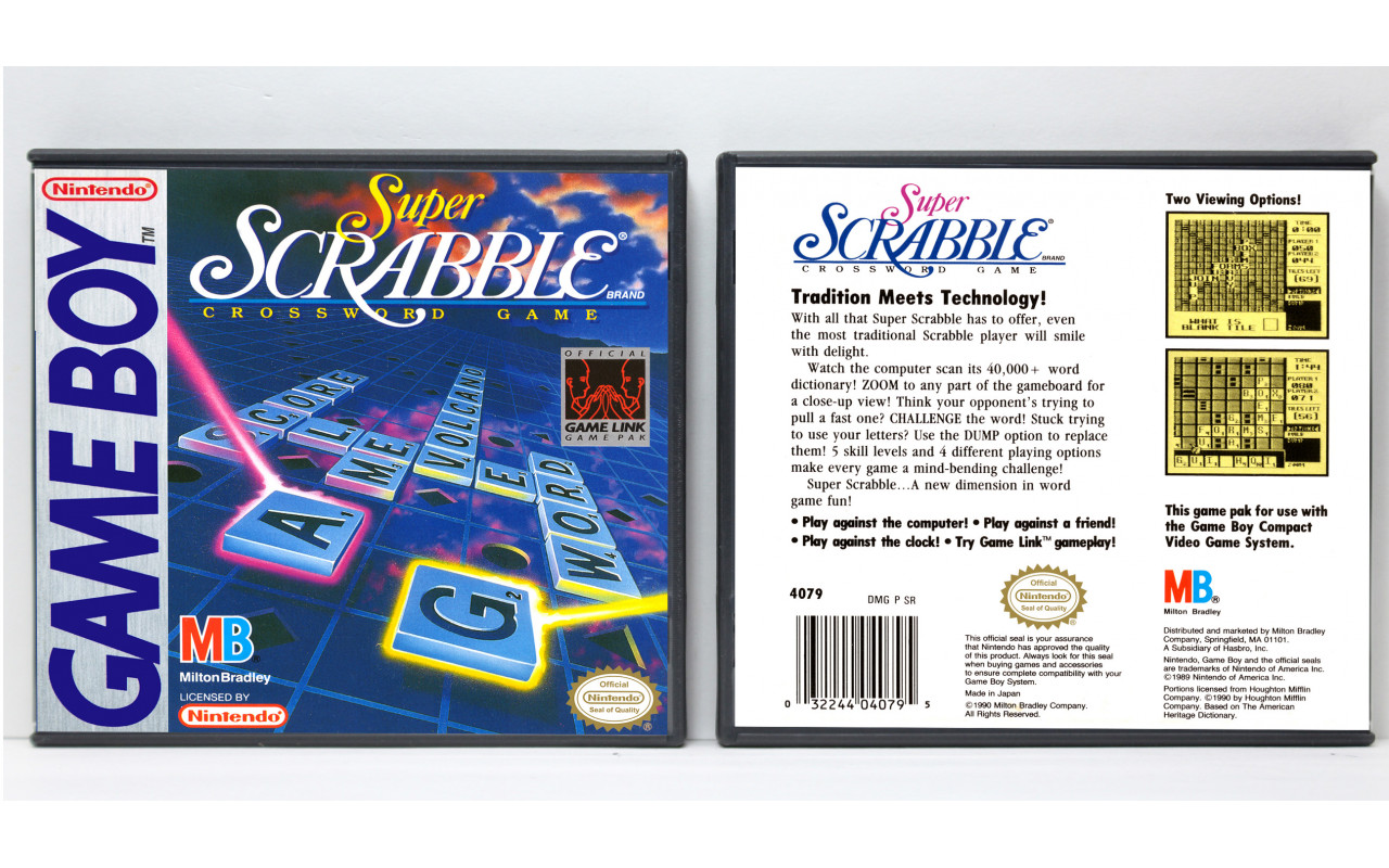 Gaming Relics - Game Boy & Color - Super Scrabble
