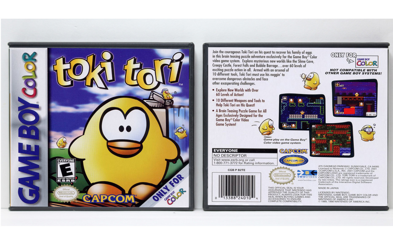 Gaming Relics - Game Boy & Color - Toki Tori