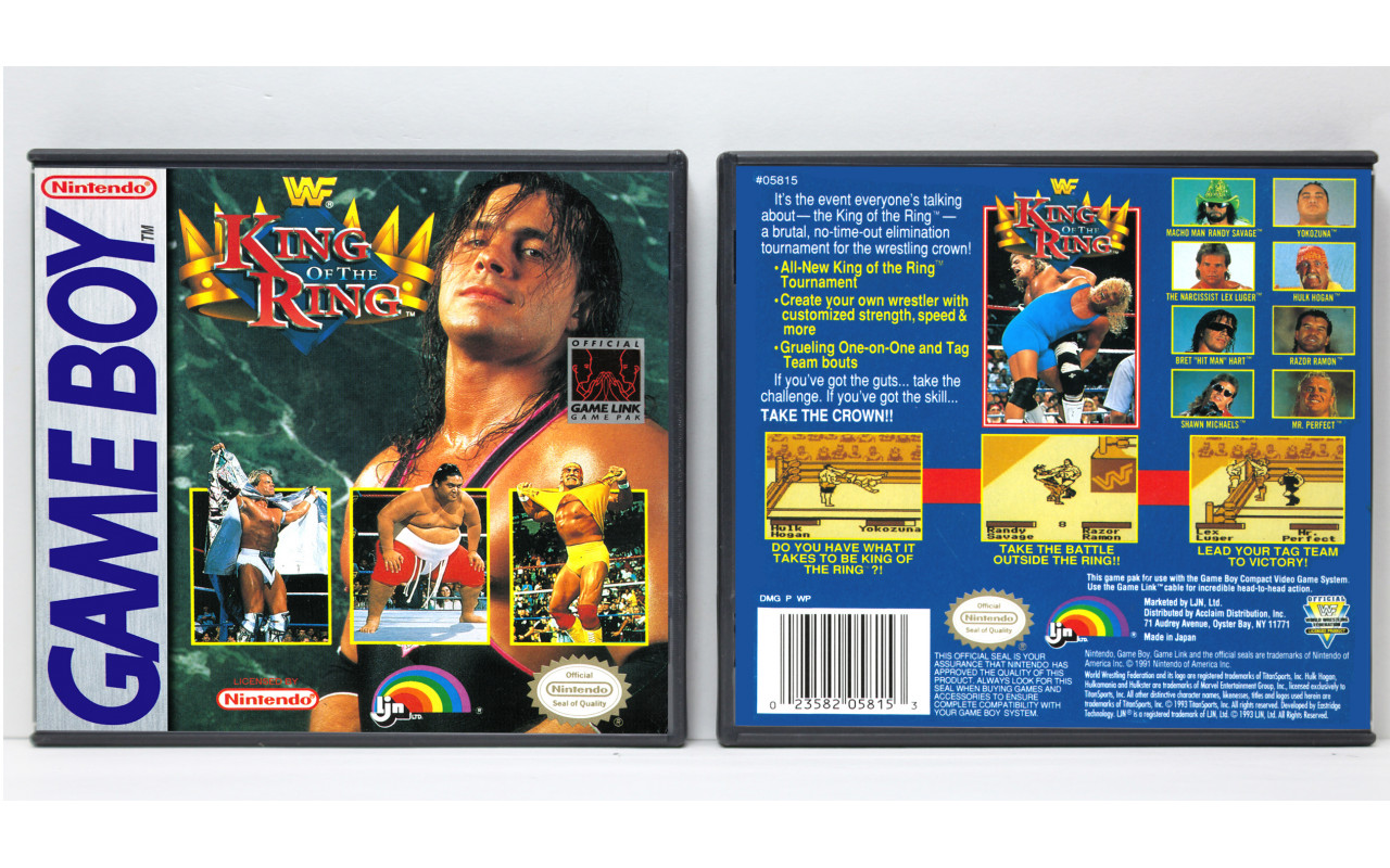 Gaming Relics - Game Boy & Color - WWF: King of the Ring