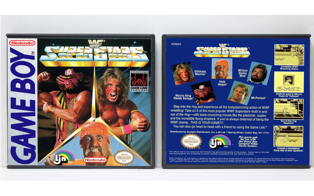 Gaming Relics - Game Boy & Color - WWF Superstars