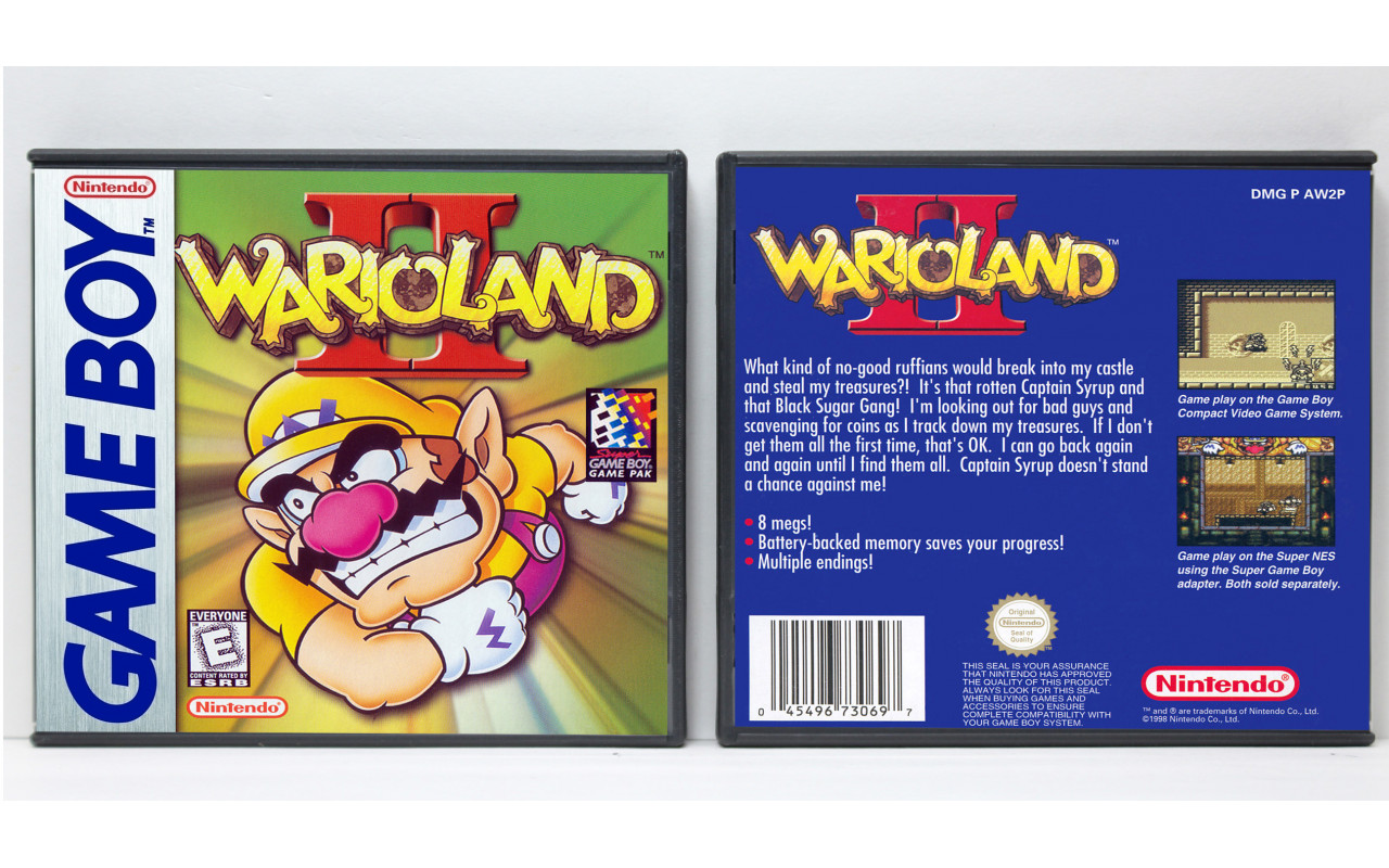 Gaming Relics - Game Boy & Color - Wario Land 2 (GB)