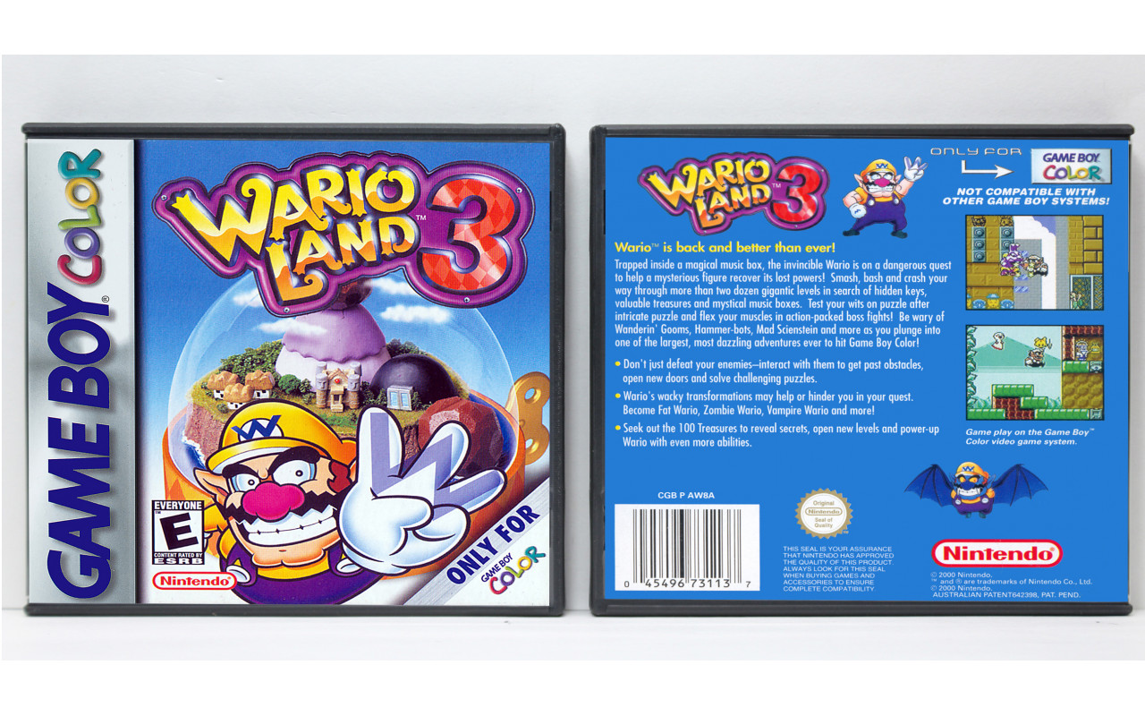Gaming Relics - Game Boy & Color - Wario Land 3