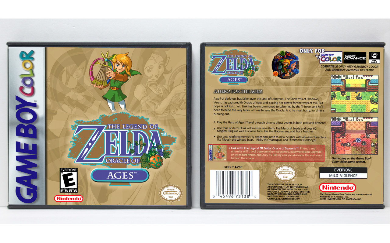 Gaming Relics - Game Boy & Color - Legend of Zelda: Oracle of Ages
