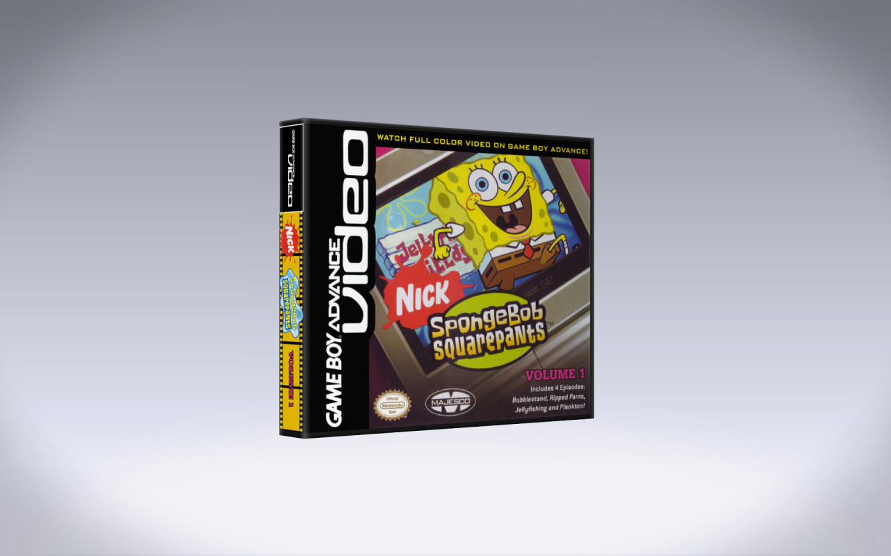 Gaming Relics - GBA Video: Spongebob Squarepans Volume 1