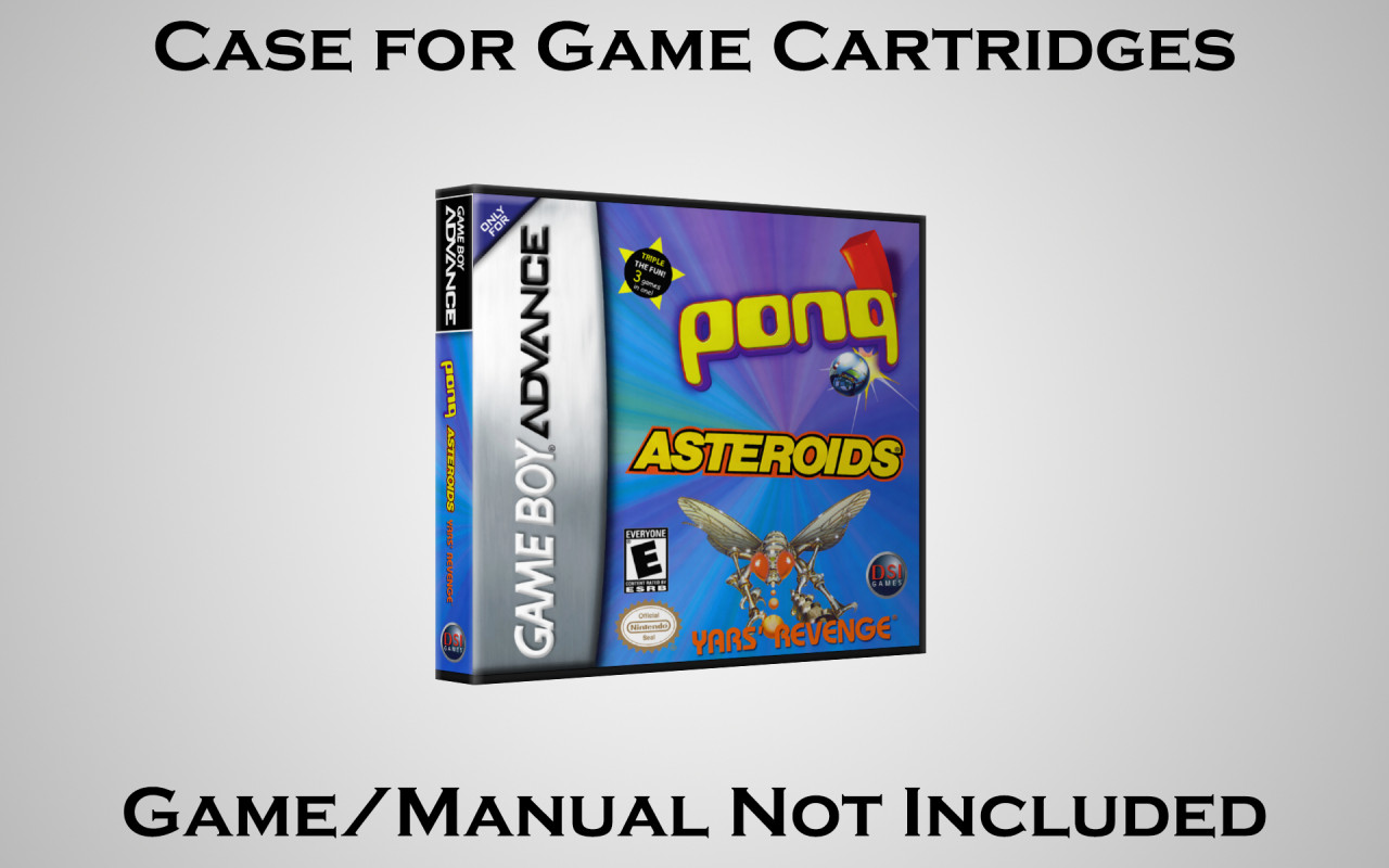 Gaming Relics - Game Boy Advance - Pong - Asteroids - Yar's Revenge