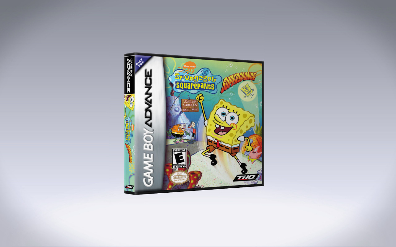Gaming Relics - Game Boy Advance - SpongeBob SquarePants: SuperSponge