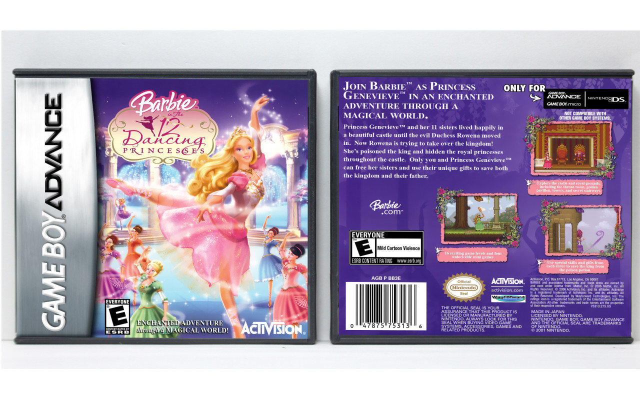 Gaming Relics - Game Boy Advance - Barbie in the 12 Dancing Princesses