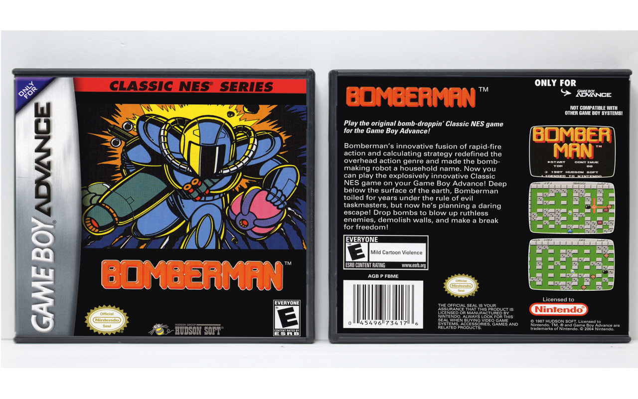Gaming Relics - Game Boy Advance - Bomberman (Classic NES Series)