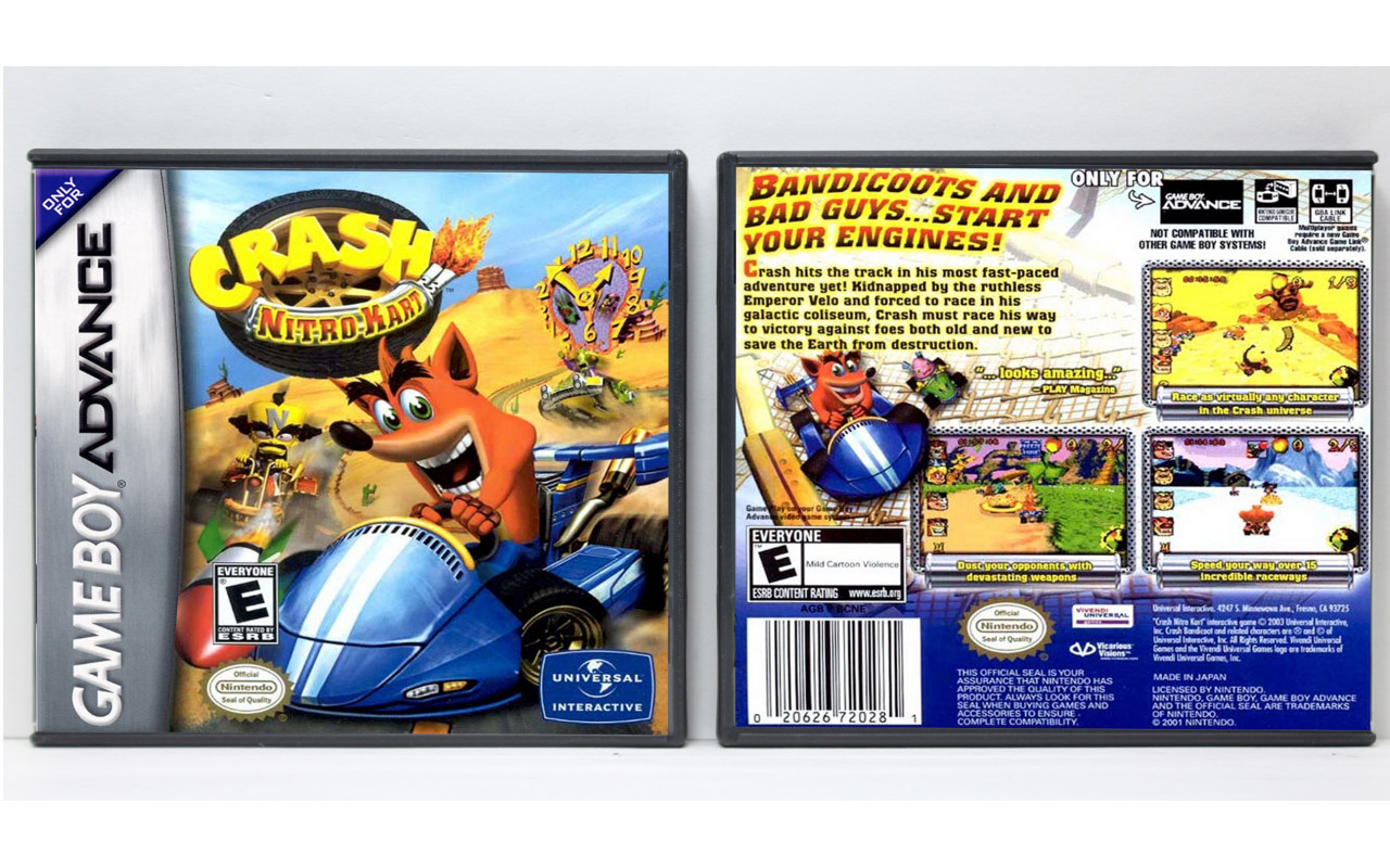 Gaming Relics - Crash Nitro Cart