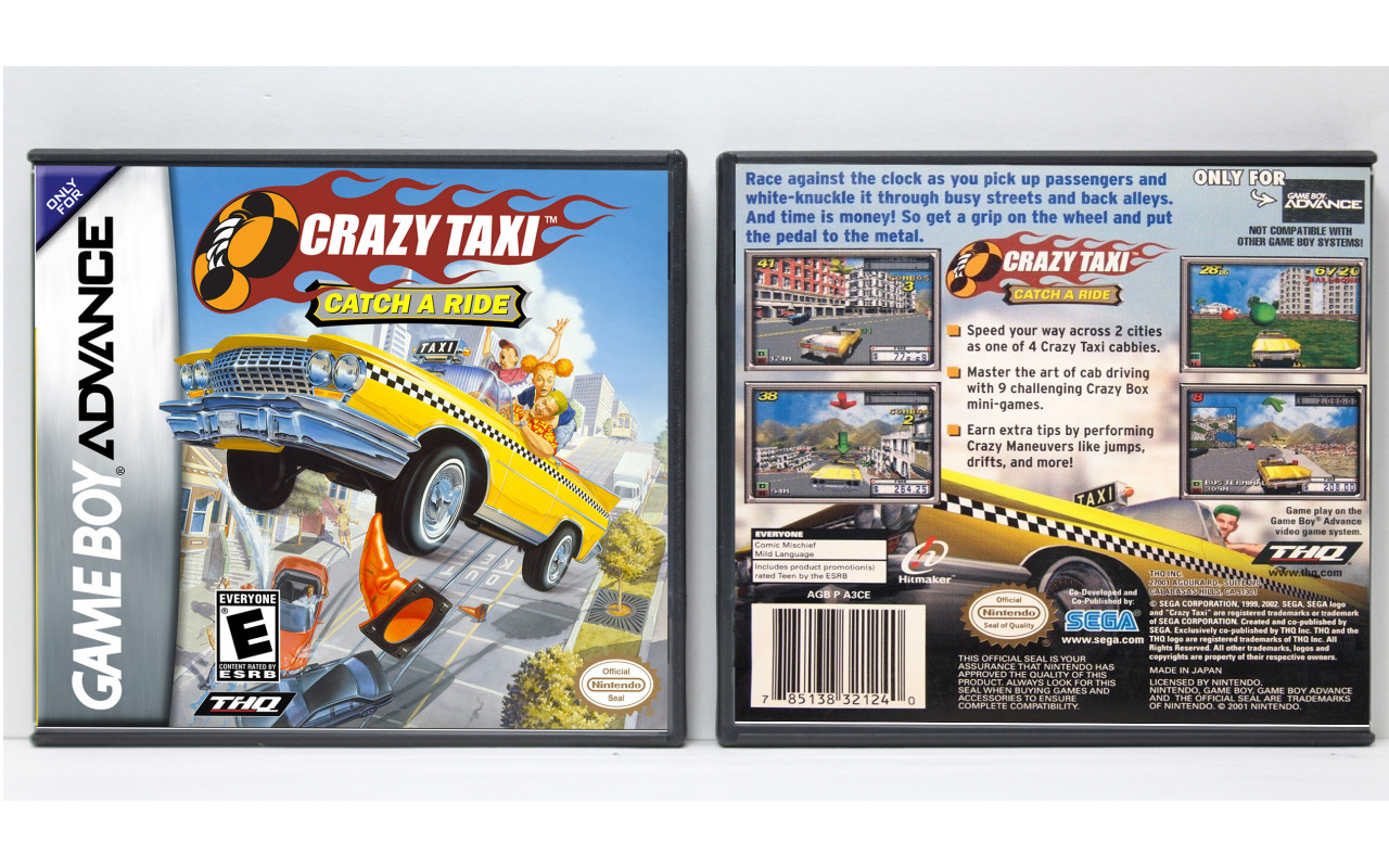 Gaming Relics - Game Boy Advance - Crazy Taxi: Catch a Ride