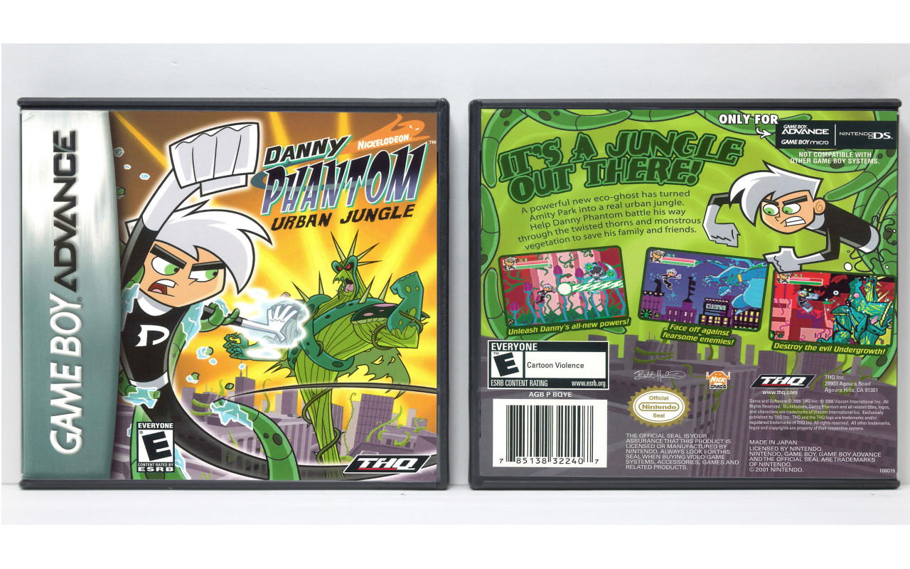 Gaming Relics - Game Boy Advance - Danny Phantom: Urban Jungle