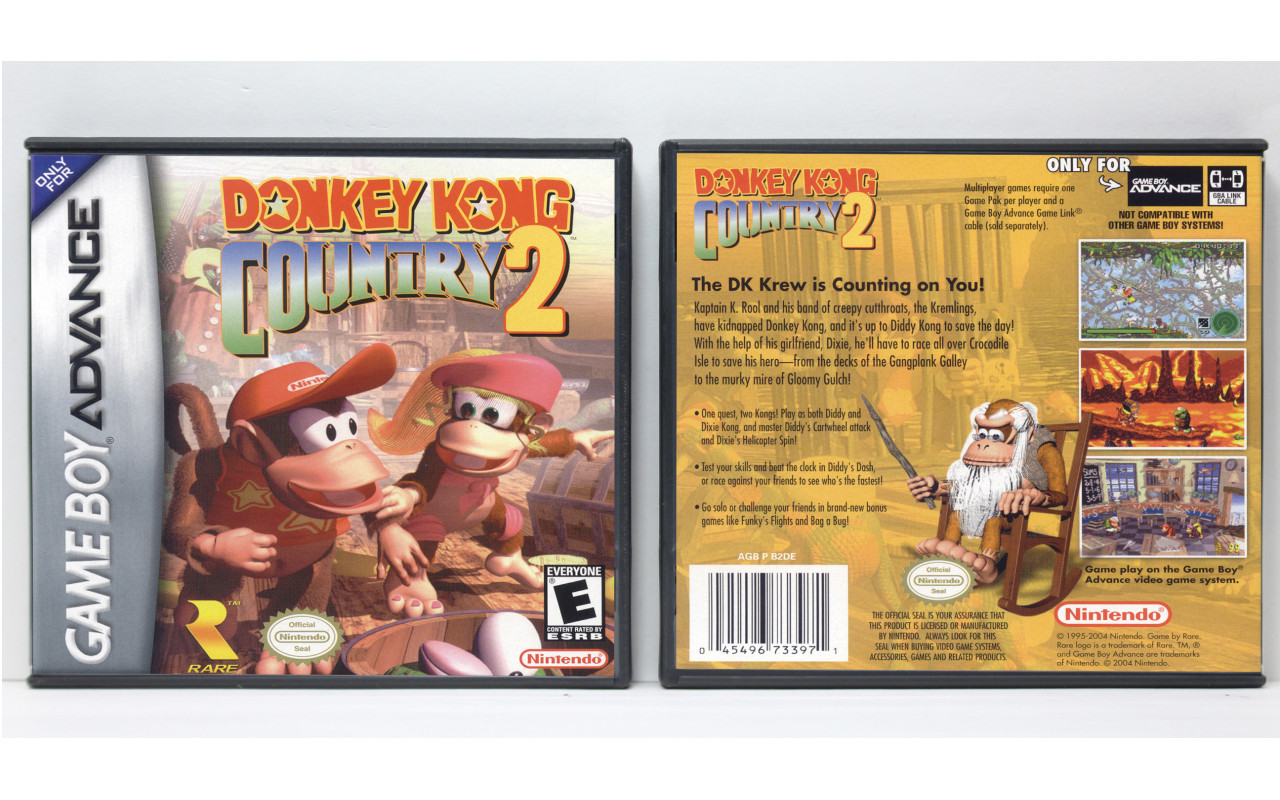 Gaming Relics - Game Boy Advance - Donkey Kong Country 2