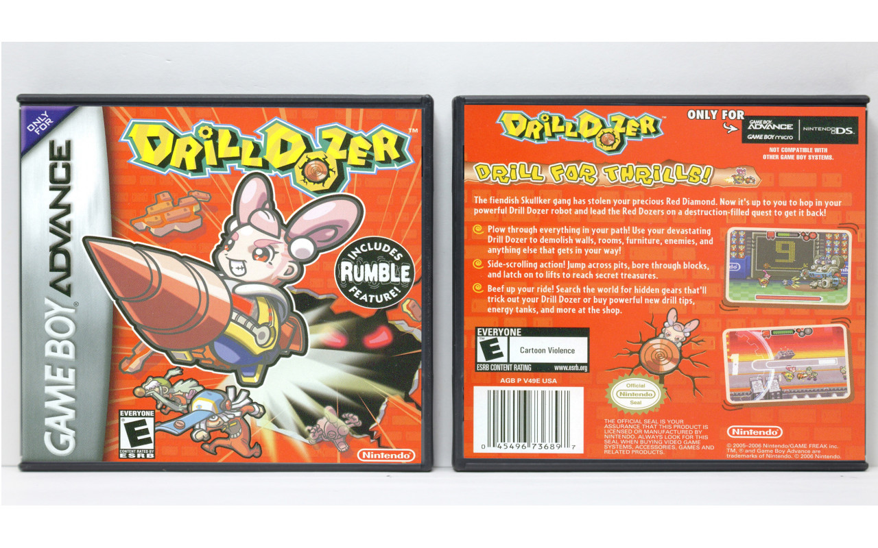 Gaming Relics - Game Boy Advance - Drill Dozer