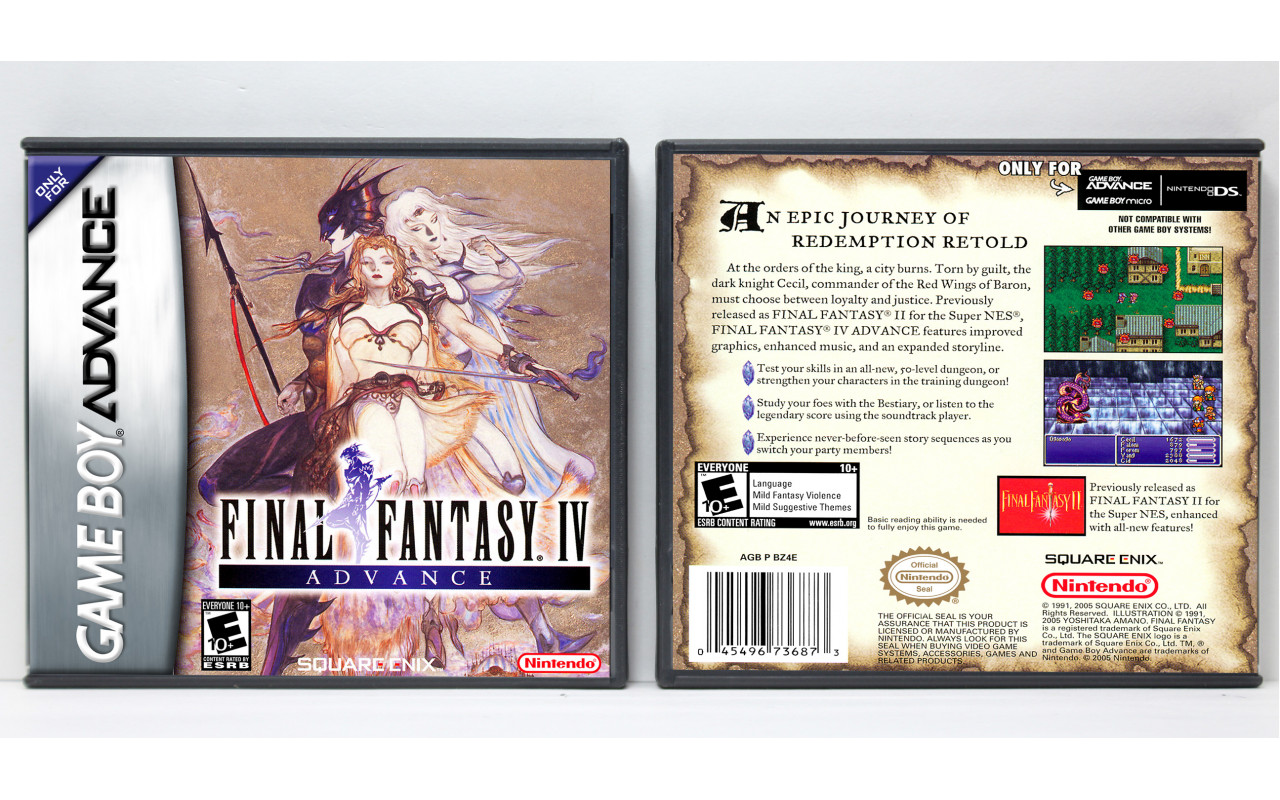 Gaming Relics - Game Boy Advance - Final Fantasy IV Advance